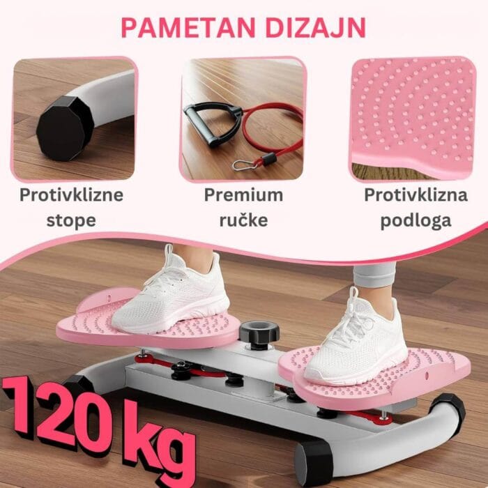 Core Twist PRO - Fitness rotaciona ploča za vježbanje - SPEX Market
